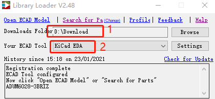 如何使用Library Loader快速 自动生成导入封装到EDA-CSDN博客