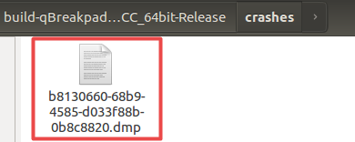 Linux下Qt生成dump文件并定位bug（基于qBreakpad）_linux dumpbreak-CSDN博客