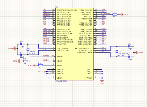 STM32F103最小系统_stm32f103r8 最小系统-CSDN博客