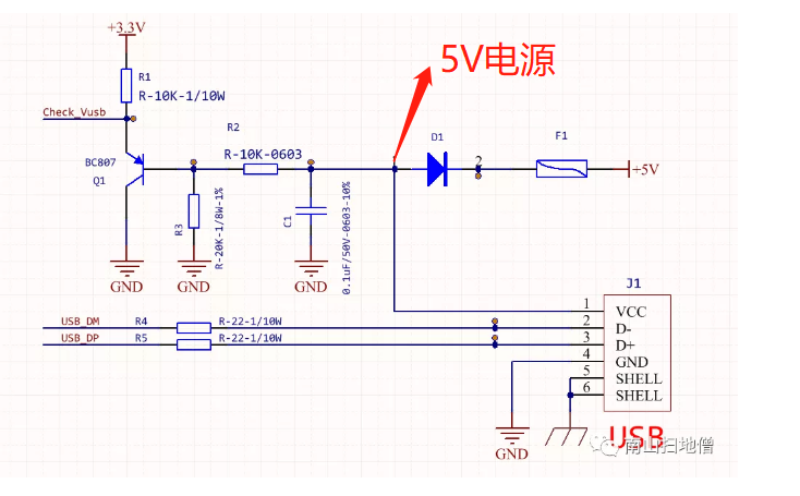 一个简单USB插入检测电路_单片机检测是否插入-CSDN博客
