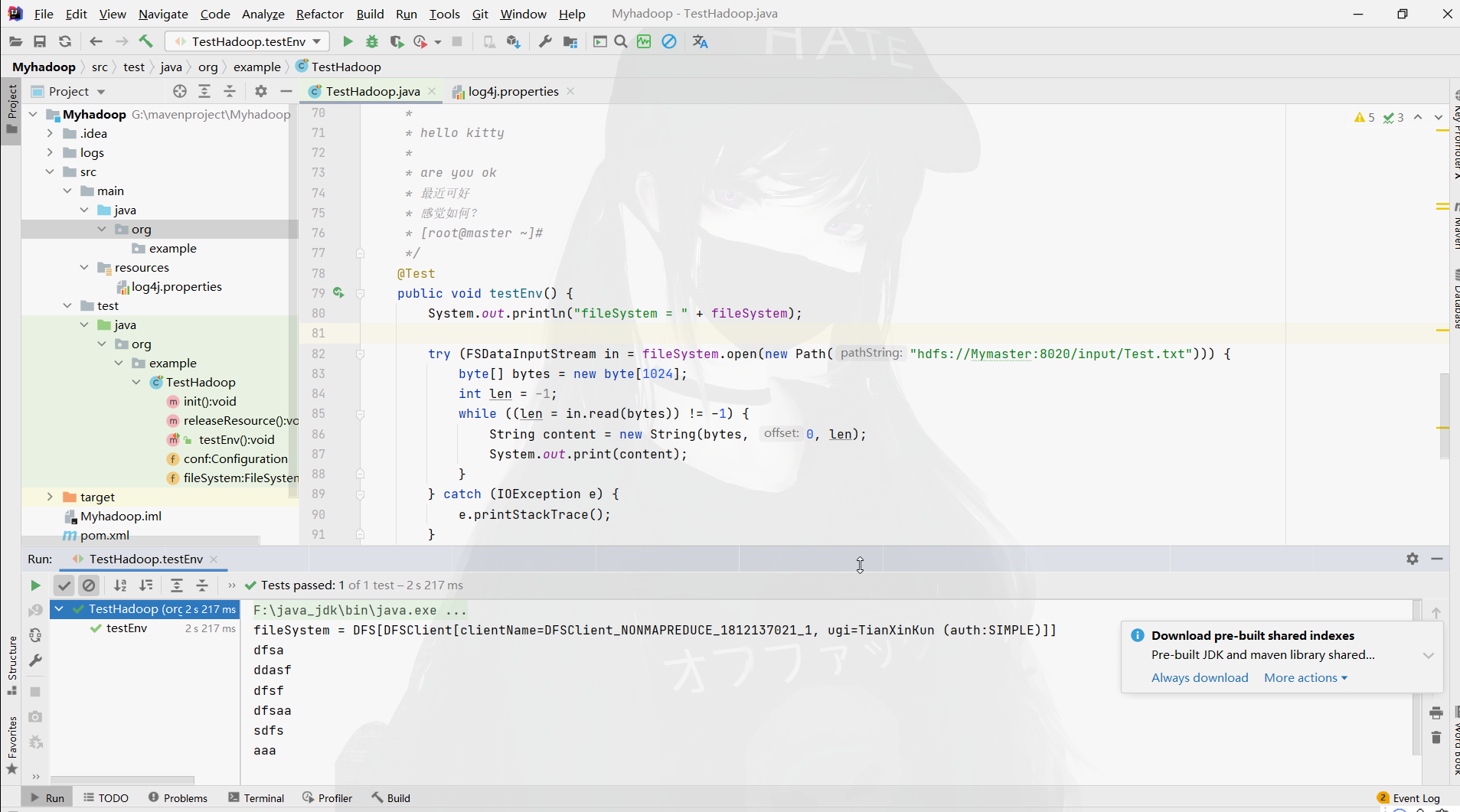 大数据学习之javaAPI远程操作hadoop_java程序远程连接hadoop-CSDN博客