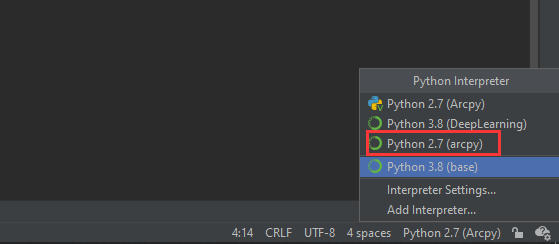 【ArcGIS系列】如何在PyCharm和VScode中配置Arcpy_pycharm使用arcpy-CSDN博客