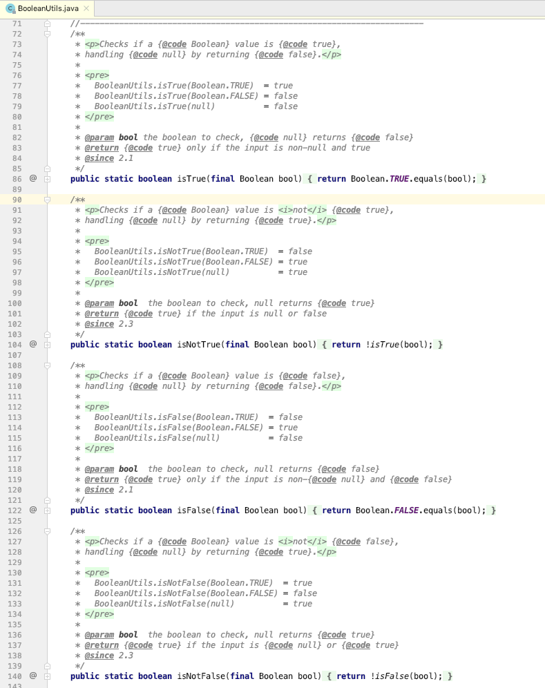 74 commons-lang3 中 BooleanUtils.isFalse 等价于 非(BooleanUtils.isTrue) 吗-CSDN博客