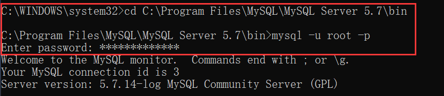 dos命令行登录并操作MySQL数据库_mysql dos登录-CSDN博客
