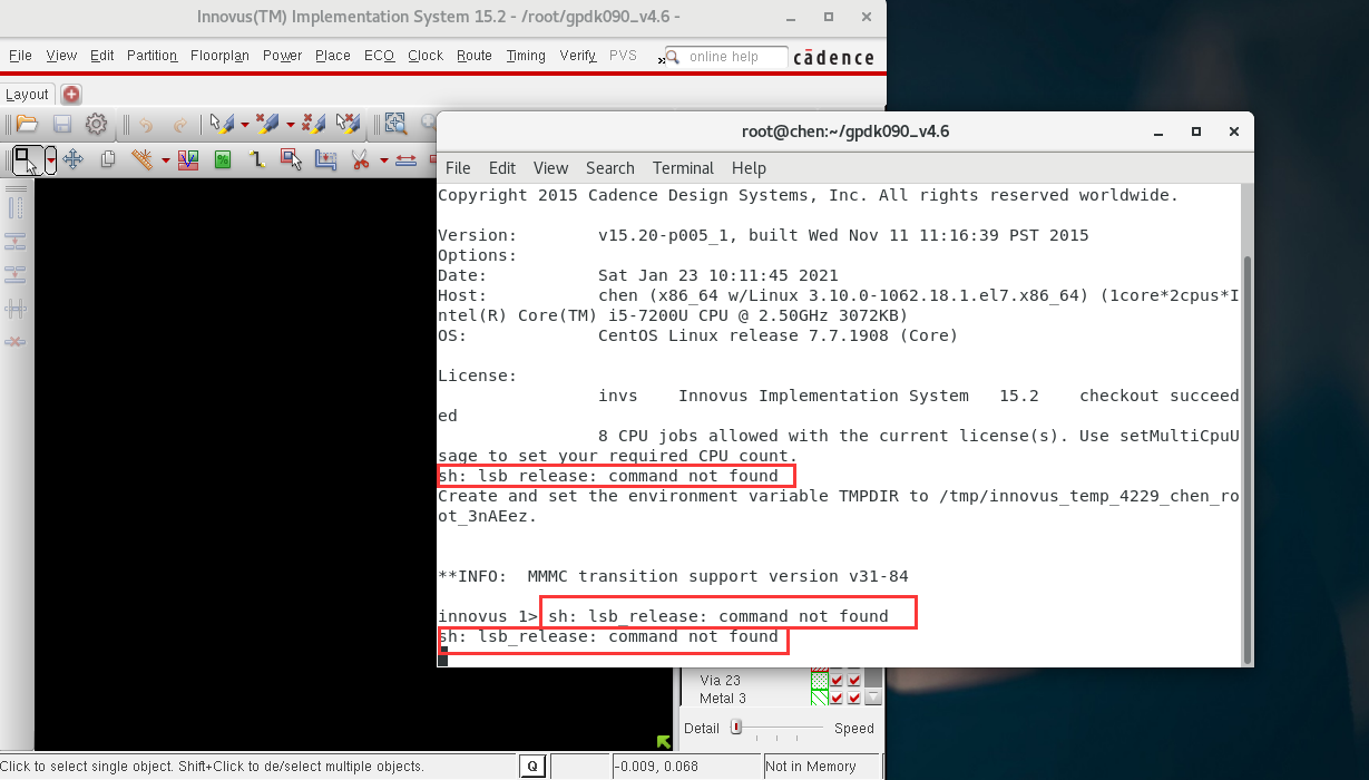 GENUS152/INNOVUS152/EXT151依赖包安装（Centos7）_redhat-lsb-core-CSDN博客