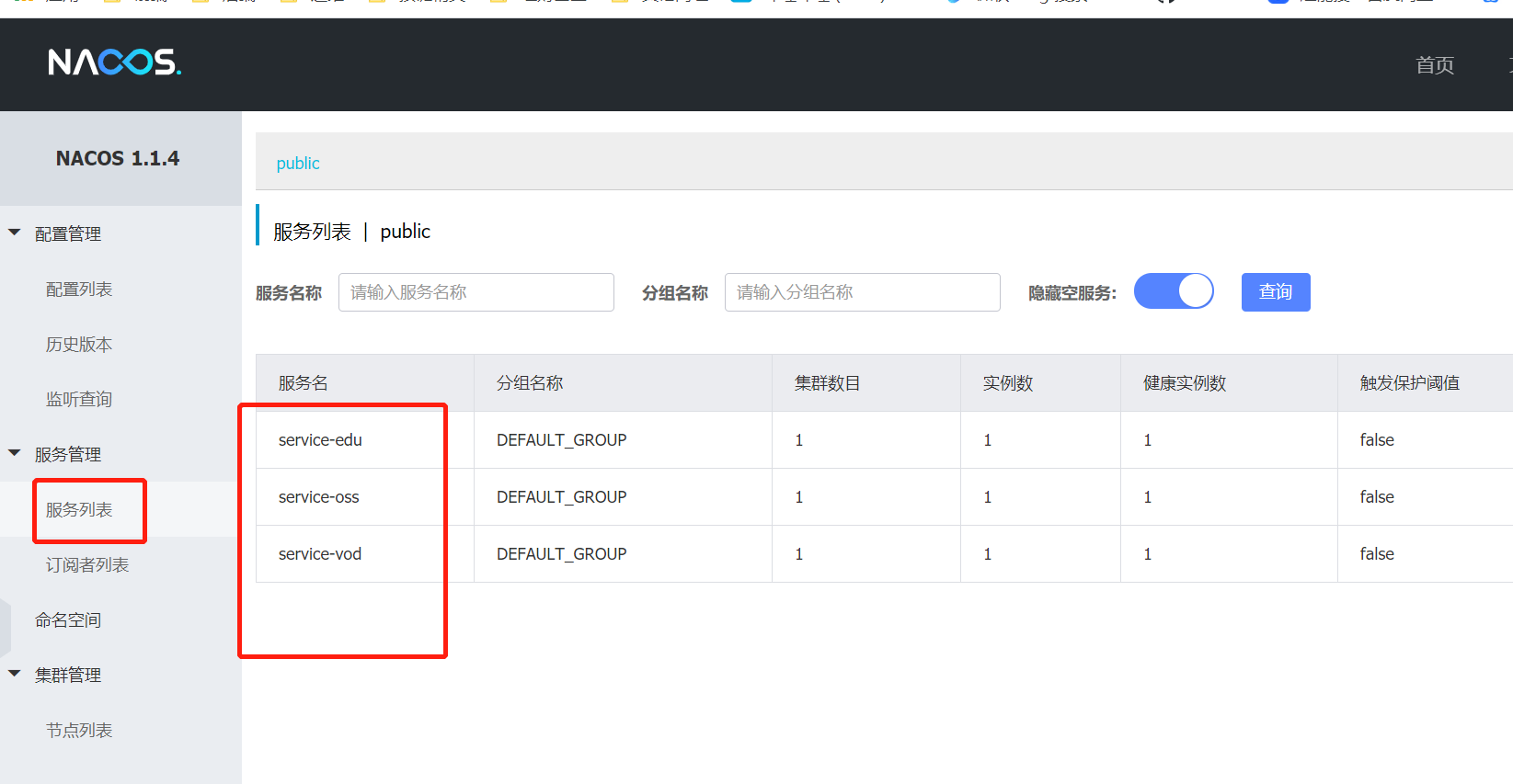 SpringCloud will be registered to the NACOS Register - Programmer Sought