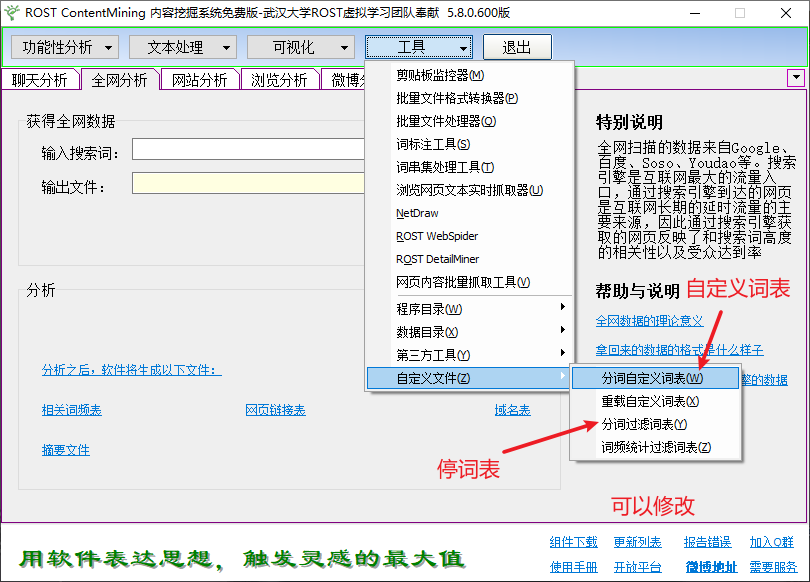 ROST_CM6软件之词频分析、社会网络和语义网络分析、情感分析_rostcm6社会网络和语义网络分析-CSDN博客
