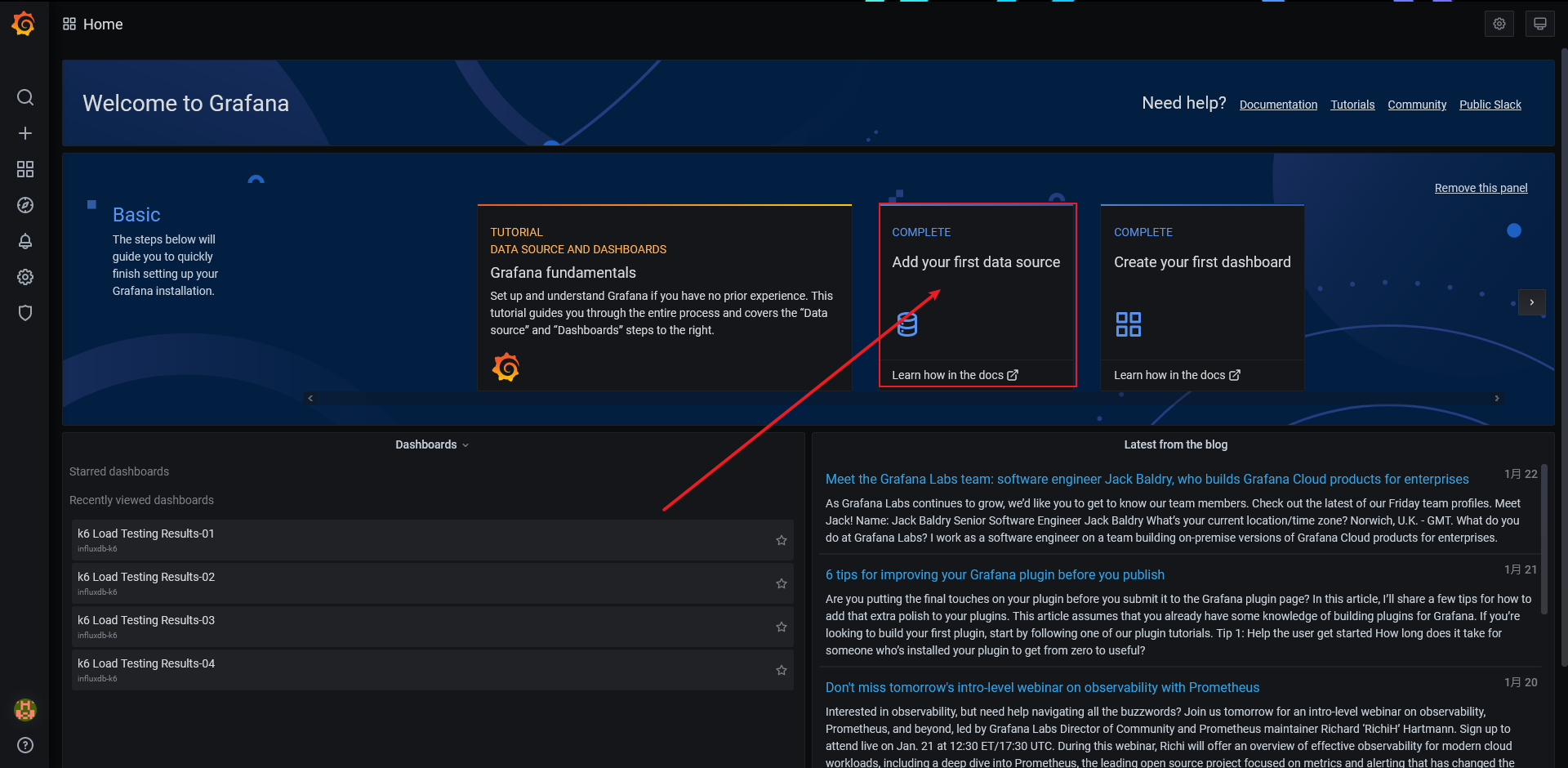 influxdb+grafana搭建k6压力测试及数据监控平台_k6 --out influxdb=-CSDN博客