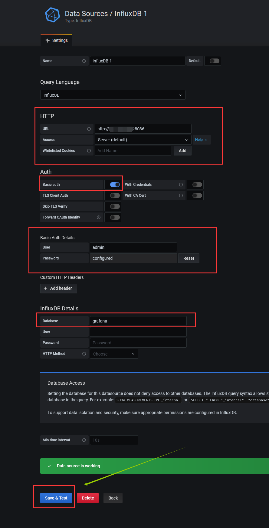 InfluxDB + Grafana builds K6 pressure test and data monitoring platform ...