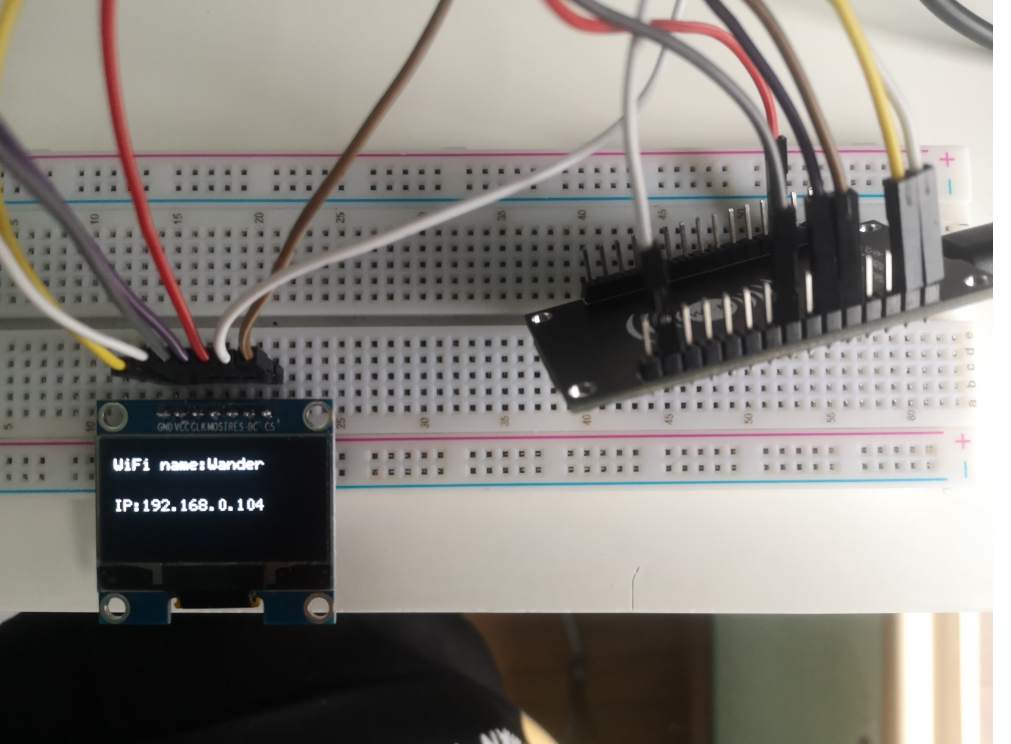 ESP8266 NodeMCU 使用 OLED 显示屏显示 IP 地址_oled显示ip地址-CSDN博客