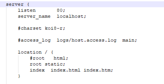 Command collection under Nginx windows - Programmer Sought