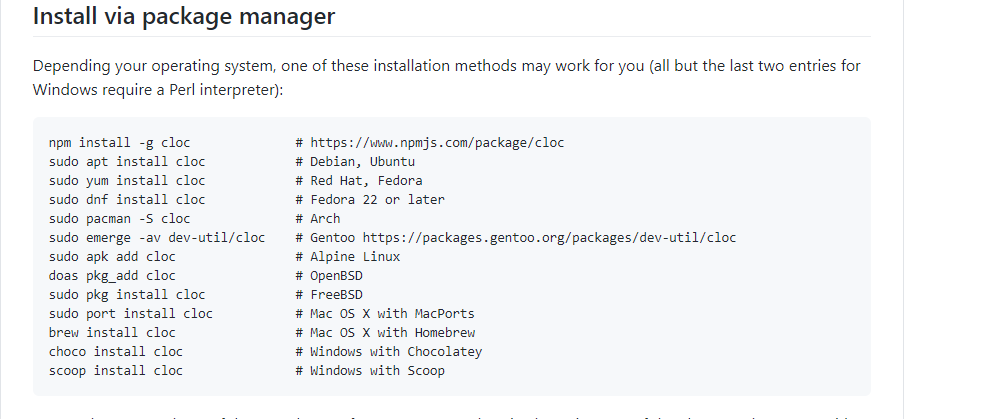 前端代码统计行数（工具cloc）用法_vue cloc-CSDN博客