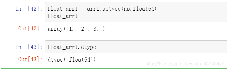 Python—numpy学习之【数组生成函数】和【数据类型转换方法】python Array Astype原来是爱爱爱学习的小王的博客 Csdn博客