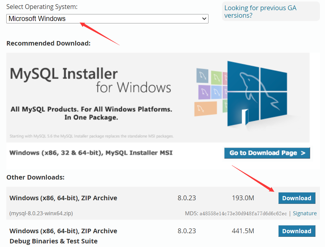MySQL安装在其他盘（Windows平台-便捷版MySQL安装教程）_mysql5.6.23安装教程安装到别的盘-CSDN博客