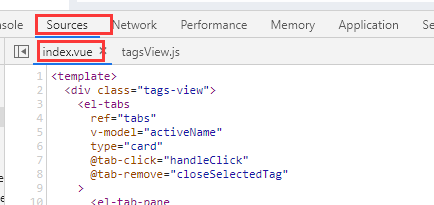 VUE项目开发，使用开发者工具查看源文件_vue怎么在浏览器开发中查看-CSDN博客