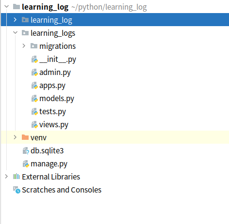 python从入门到实践 Django项目示例（第一部分）_you are seeing this page because debug=true is in -CSDN博客