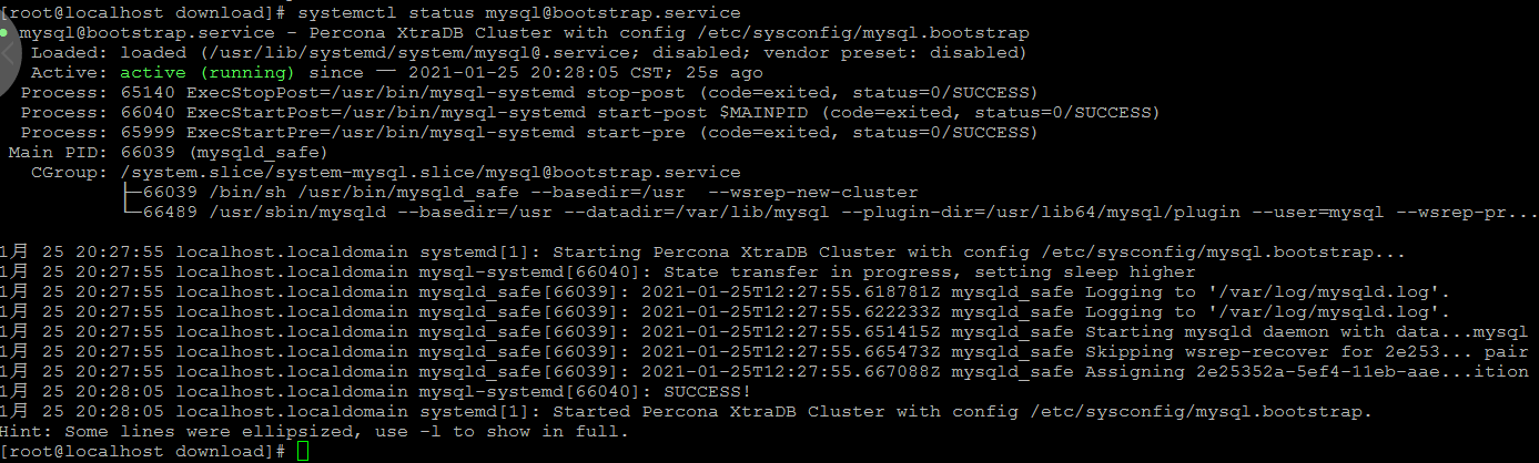 CentOS7 下 MySQL 数据库 PXC 集群部署操作指导_pxc最低版本-CSDN博客