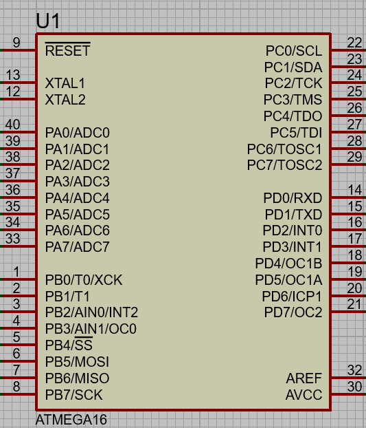 ATmega16开发板仿真教程——前言_atmega16单片机引脚图-CSDN博客
