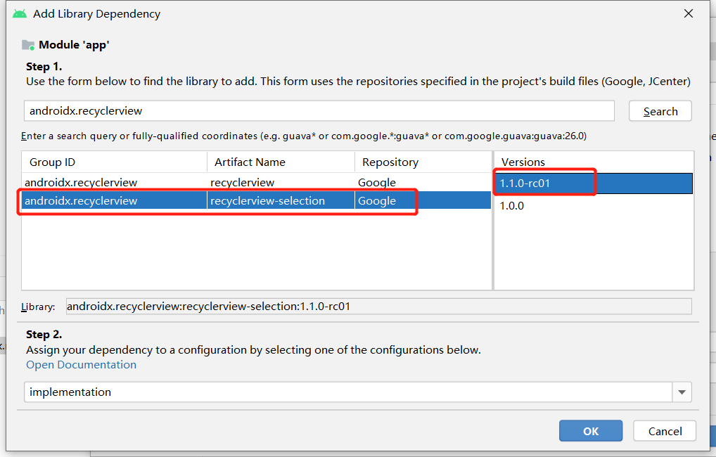 Android Studio新版本导入Recyclerview库的依赖---已解决！_implementation 'com.devsmart.android:recyclerview:-CSDN博客
