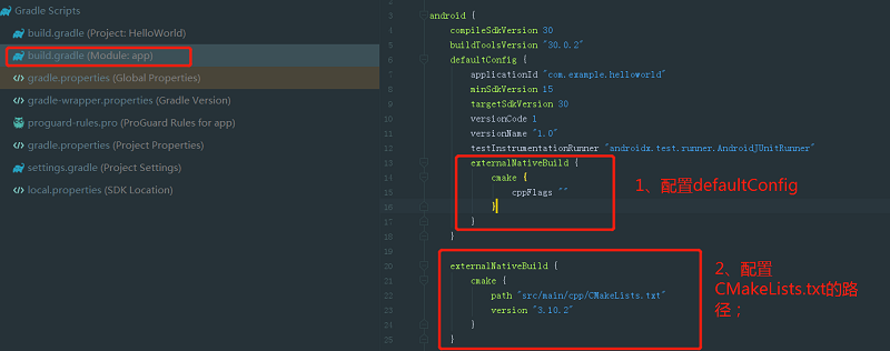 Android studio：第一个NDK项目（新建&导入C++&遇到问题）_安卓ndk下载 22.0.7026061-CSDN博客