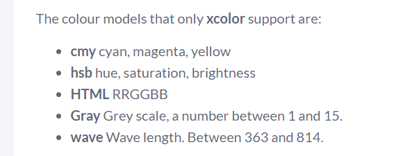 【LaTeX】颜色的使用（包含：多种多样的颜色，做出好看的颜色，color palette 颜色板，多种方式定义颜色）_latex颜色的使用 ...