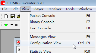 GPS模块配置步骤u-center/GNSS-Viewer使用方法_gnss viewer-CSDN博客