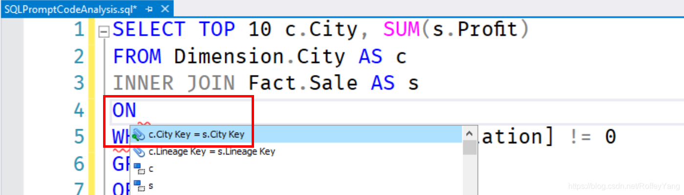 Sql Prompt教程:使用sql提示代码分析避免t Sql技术债务prompt Sqlroffeyyang的博客 Csdn博客