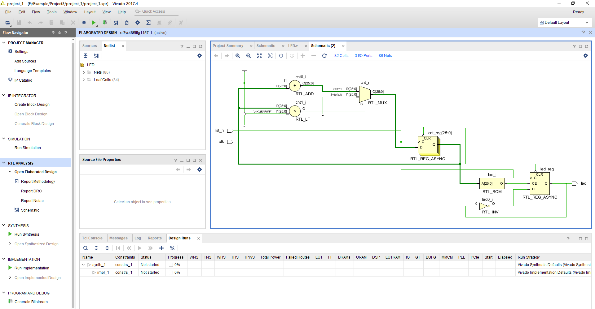Xilinx FPGA开发基本流程_xilinx编写程序-CSDN博客