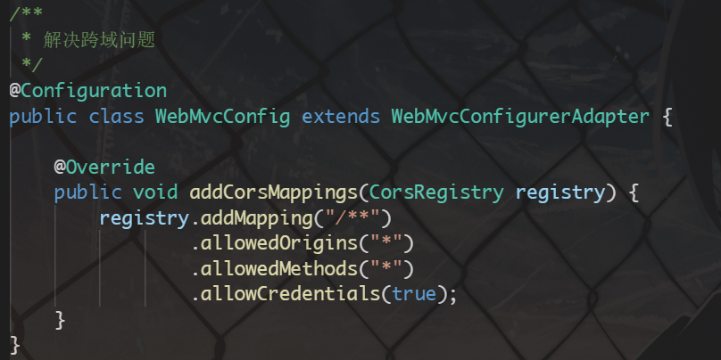 Springboot-解决跨域以及跨域配置报错_corsregistry.allowedoriginpatterns-CSDN博客