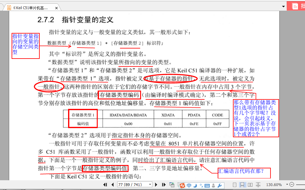 KEIL C51中的data、idata、xdata、code详解 尤其是IDATA,还要注意指针变量也要区分存储空间修饰关键字，一般指针（系统运行后自动转化存储器）和基于存储器指针区别 ...