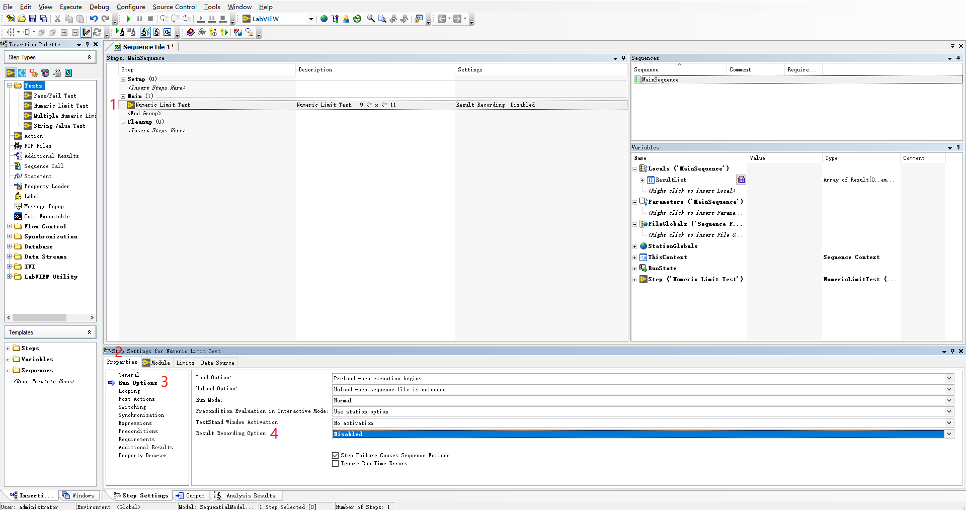 Teststand: 如何让一个测试步骤不要在报告里生成_teststand怎么关闭生成xml文件-CSDN博客