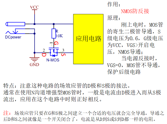 NMOS和PMOS管 电流方向和应用电路-CSDN博客