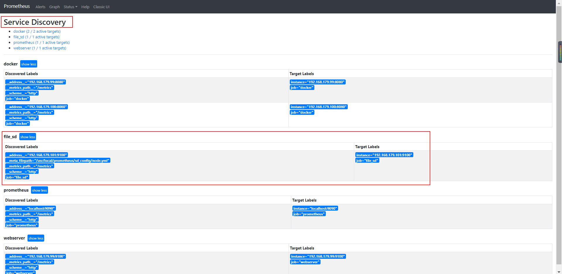 Prometheus 基于文件的服务发现 file_sd_configs_prometheus sd config-CSDN博客