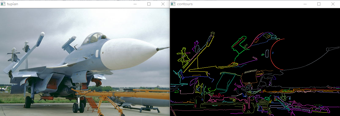 opencv中关于轮廓检测识别Contours及相关函数的介绍_clipper opencv contours-CSDN博客