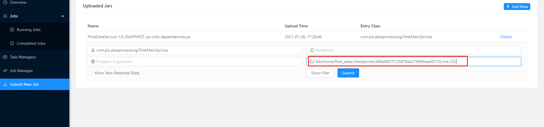 Flink从检查点恢复数据（一）手动恢复_flink 手动从checkpoint处恢复作业-CSDN博客