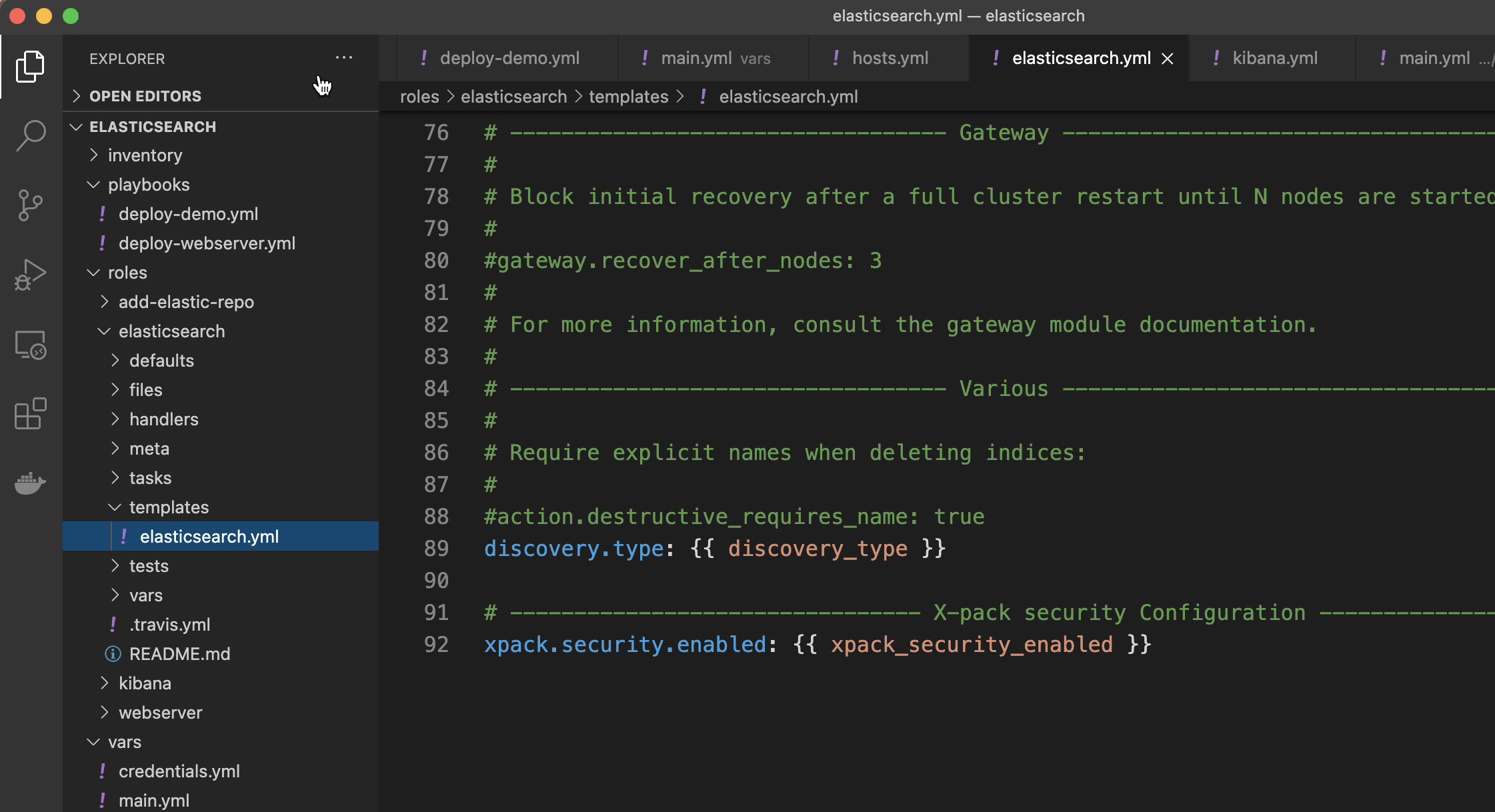 Elastic：如何使用 Ansible自动化部署 Elastic Stack -Security（四）_keystore add -x bootstrap.password-CSDN博客