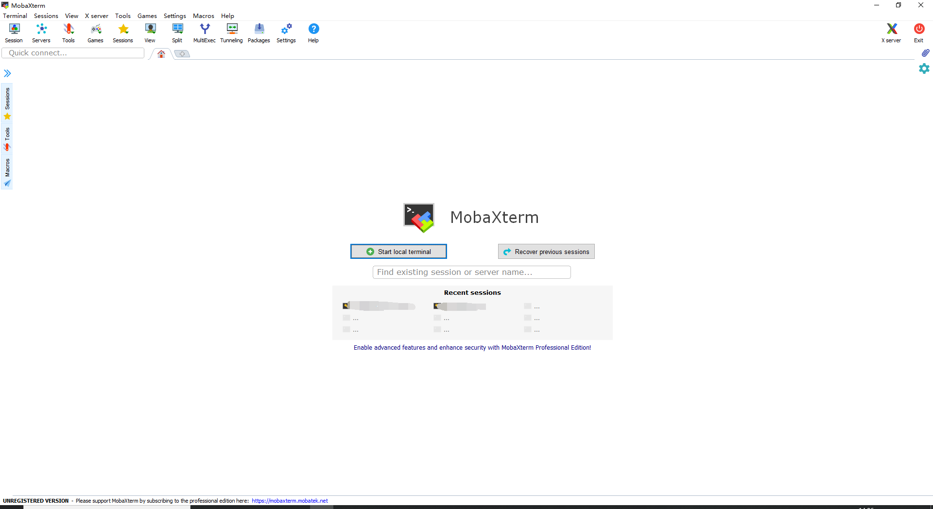 Use shell to generate session templates for MOBAXTERM - Programmer Sought