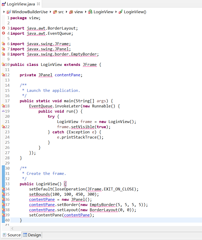Java Swing 之 WindowBuilder 插件的使用（带实现登录和跳转）_swing ui designer 跳转-CSDN博客