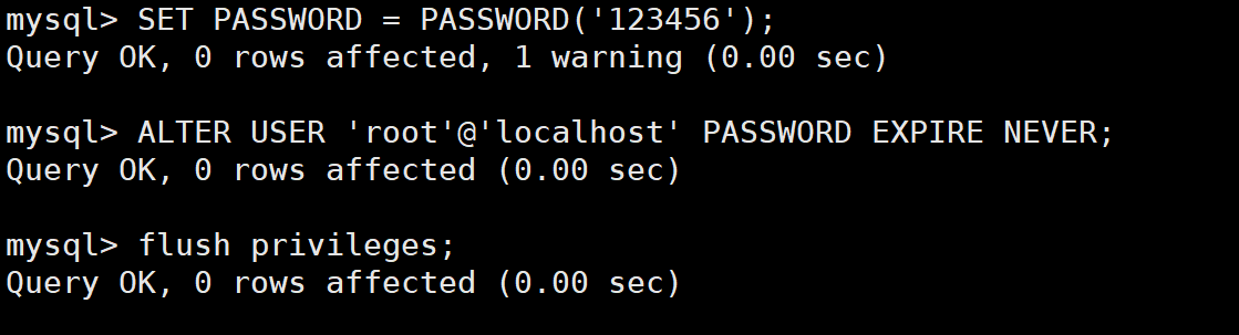 关于问题“You must reset your password using ALTER USER statement before executing this statement“的解决 ...
