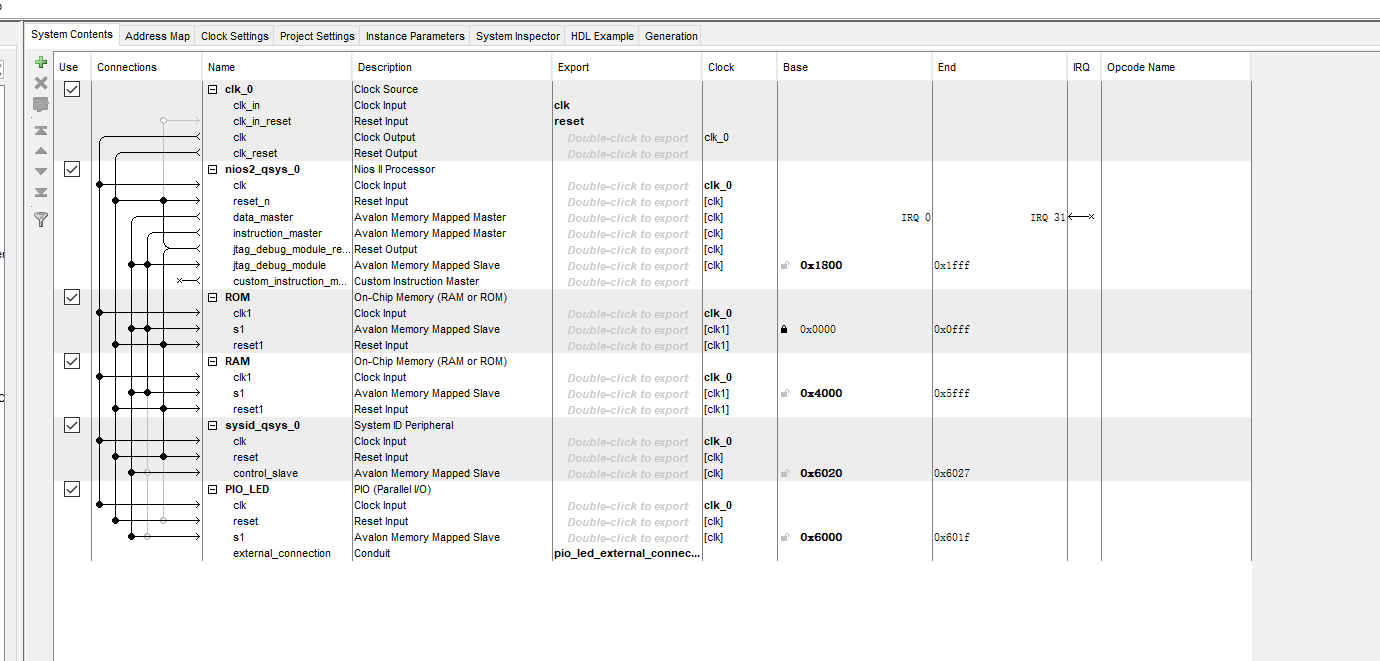 NIOS II 2：控制多个LED（8个）(使用双向便于理解寄存器)----KEY按键，按键使用查询和边沿捕获实现_nios2中switch ...