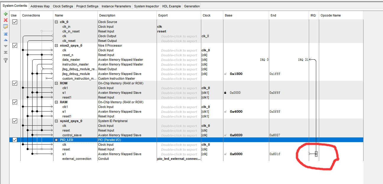 NIOS II 2：控制多个LED（8个）(使用双向便于理解寄存器)----KEY按键，按键使用查询和边沿捕获实现_nios2中switch ...