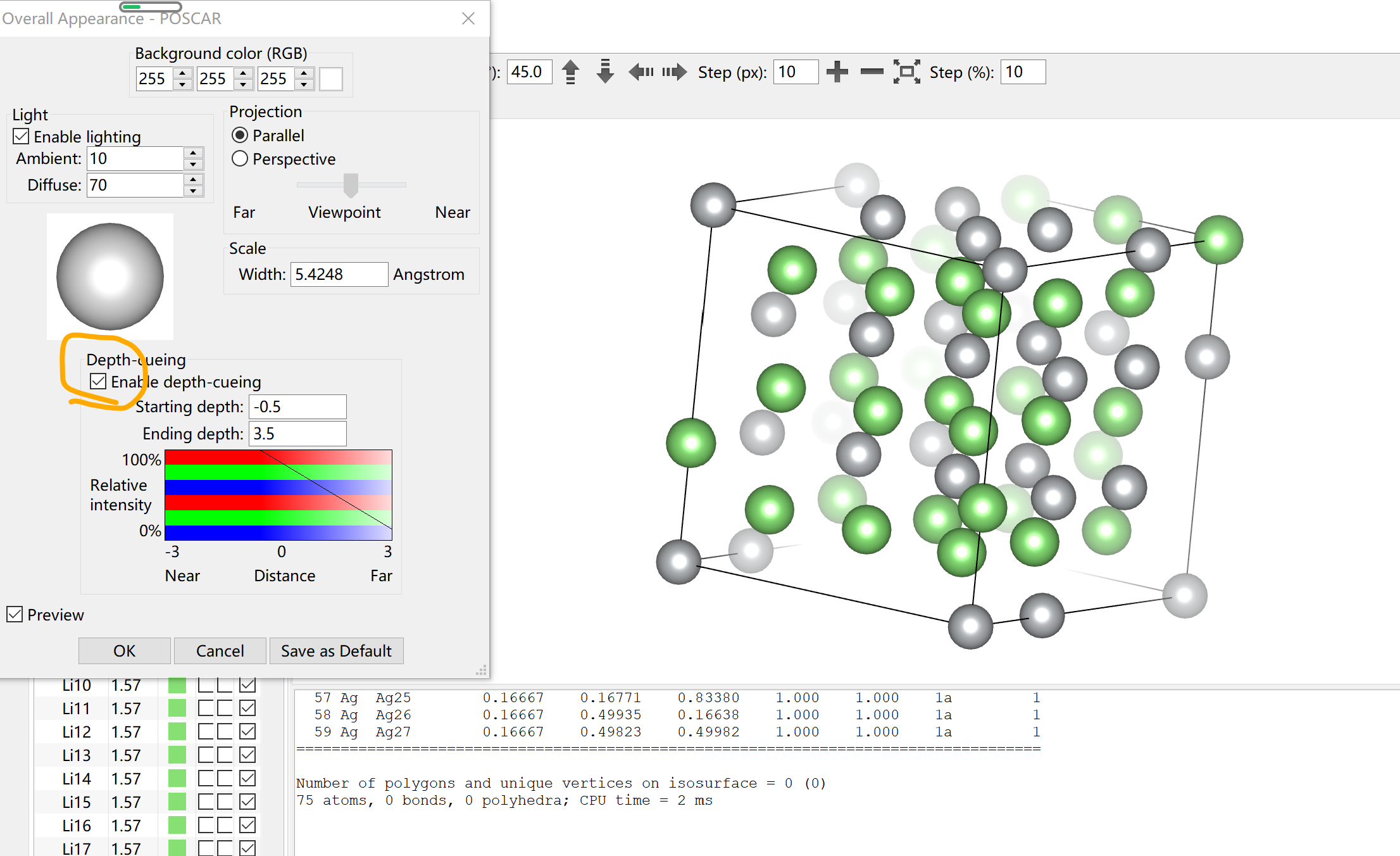 vesta里晶胞深度提示（depth-cueing）_vesta只显示边界里面的-CSDN博客