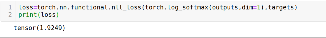 pytorch中的NLLLoss和CrossEntropyLoss_nllloss为负数-CSDN博客