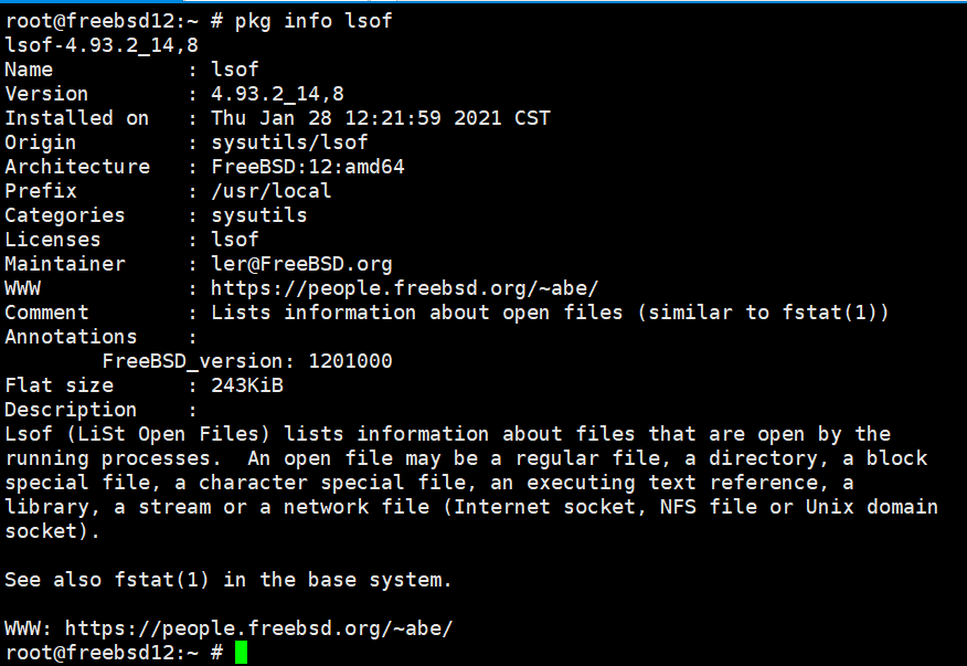 freebsd pkg常用命令_freebsd pkg-CSDN博客