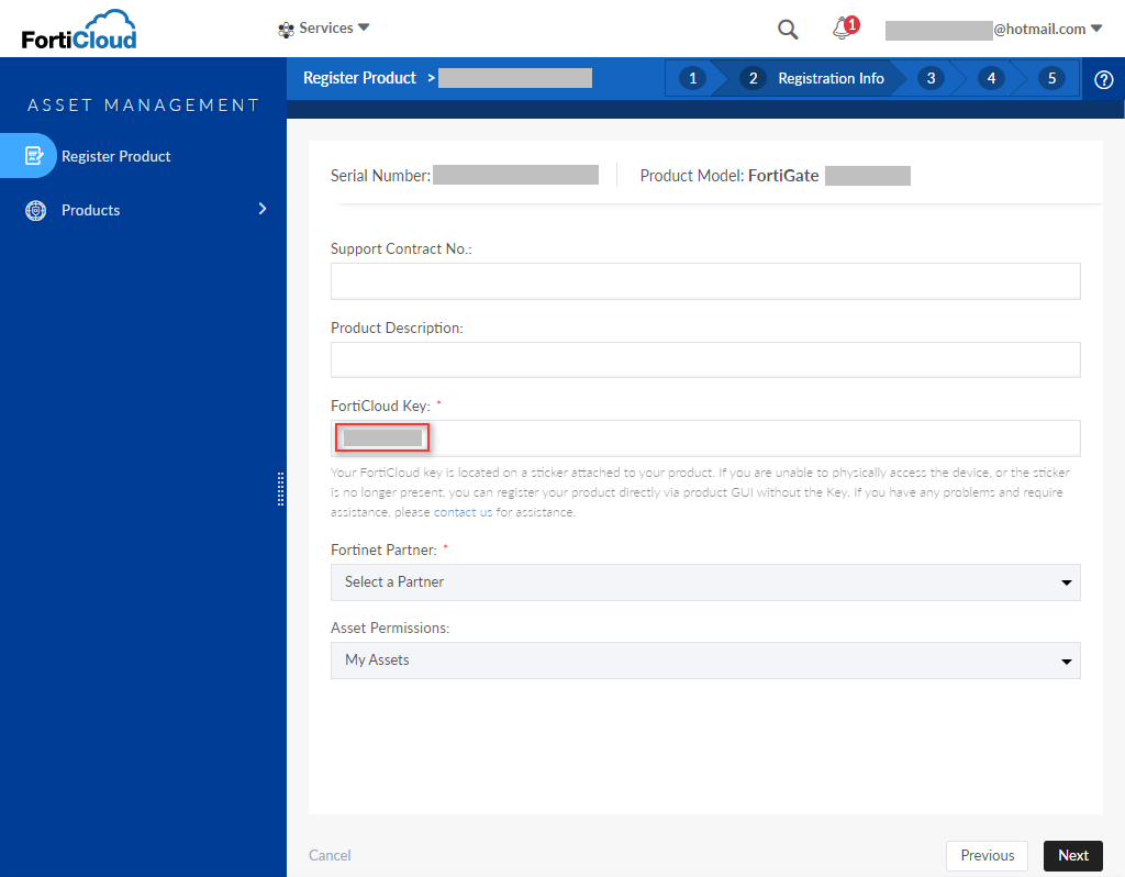 【管理篇 / 注册】 01. 注册设备 FortiGate 防火墙_飞塔防火墙发邮件有钱吗-CSDN博客