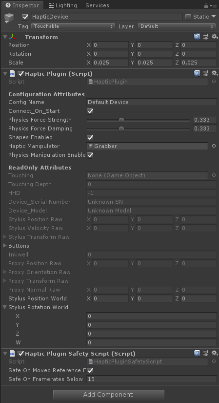 雕刻笔应用开发，3D Systems Openhaptics Unity Plugin插件使用心得_phantom configuration-CSDN博客