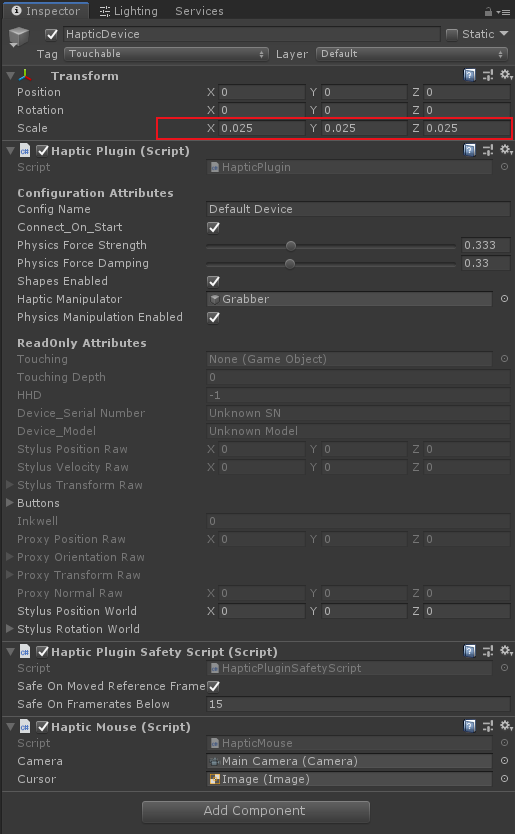 雕刻笔应用开发，3D Systems Openhaptics Unity Plugin插件使用心得_phantom configuration-CSDN博客