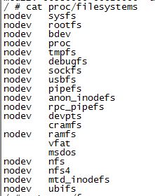 linux命令cat proc/filesystems_cat filesystems-CSDN博客