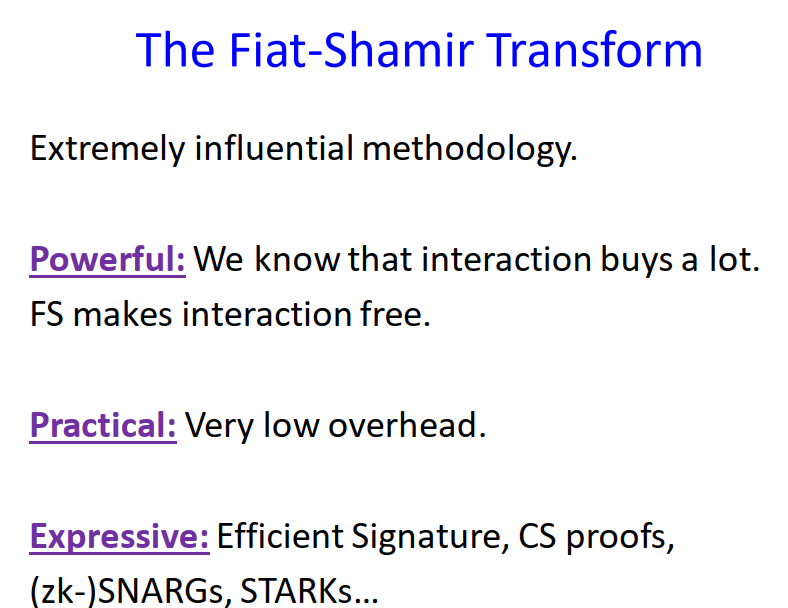 07、the Fiat-Shamir Transform 【Fiat-Shamir转换】-CSDN博客