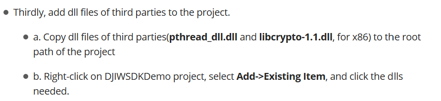 DJI大疆 windows SDK开发入门（1） integrate SDK into Application_大疆windowssdk-CSDN博客
